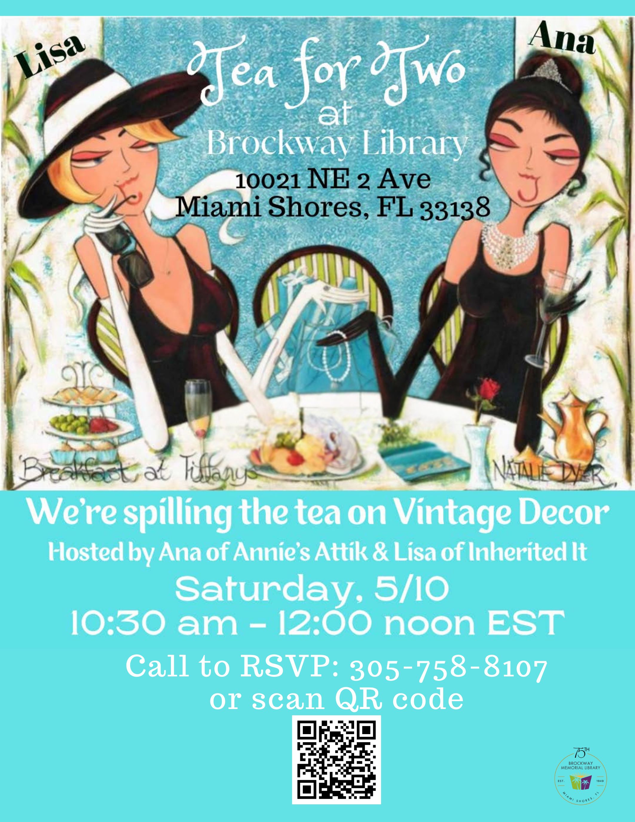Miami Shores Florida - Tea for Two: Spilling the Tea on Vintage Decor